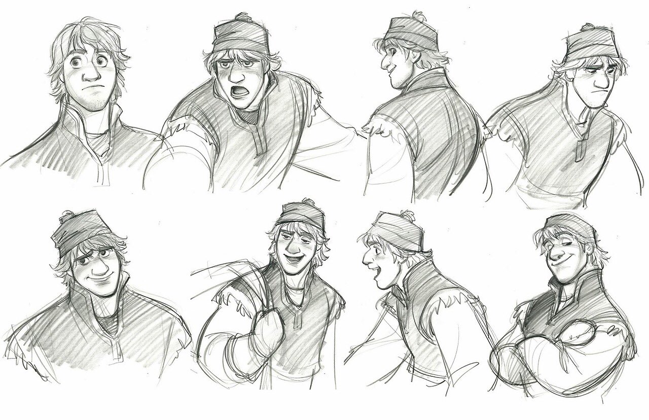 Kristoff Frozen Concept Art