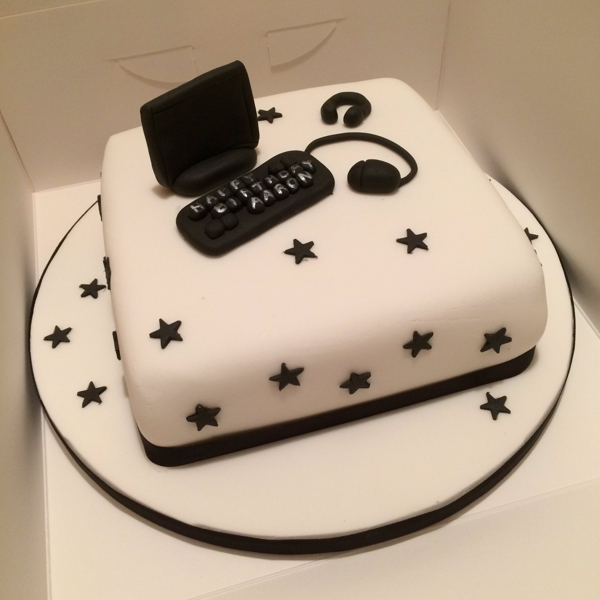 Telephone Birthday Cake