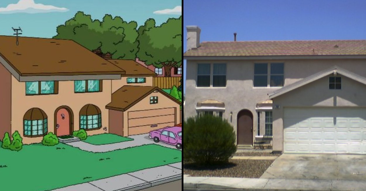 The Simpsons House In Real Life