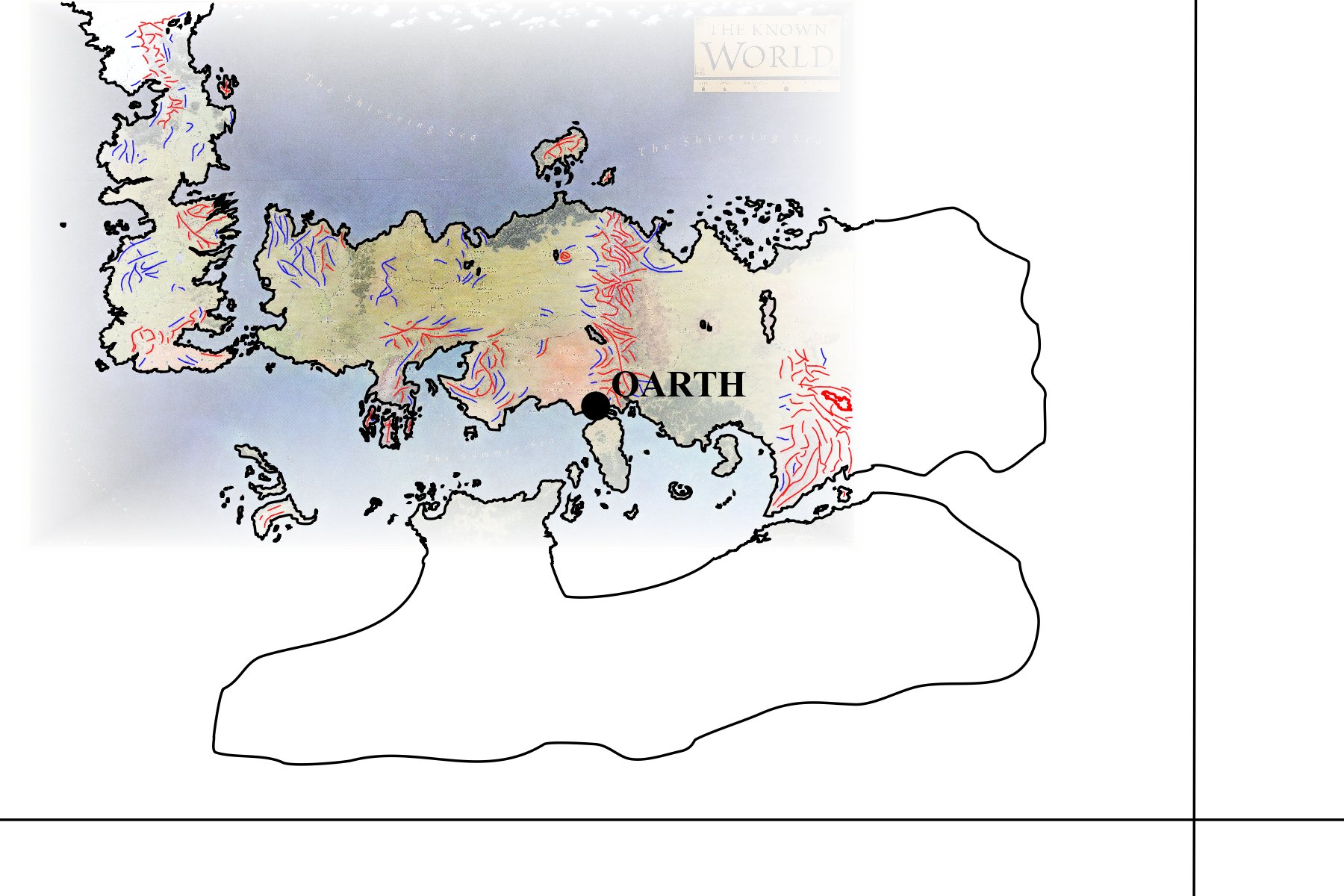 Qarth Game Of Thrones Map