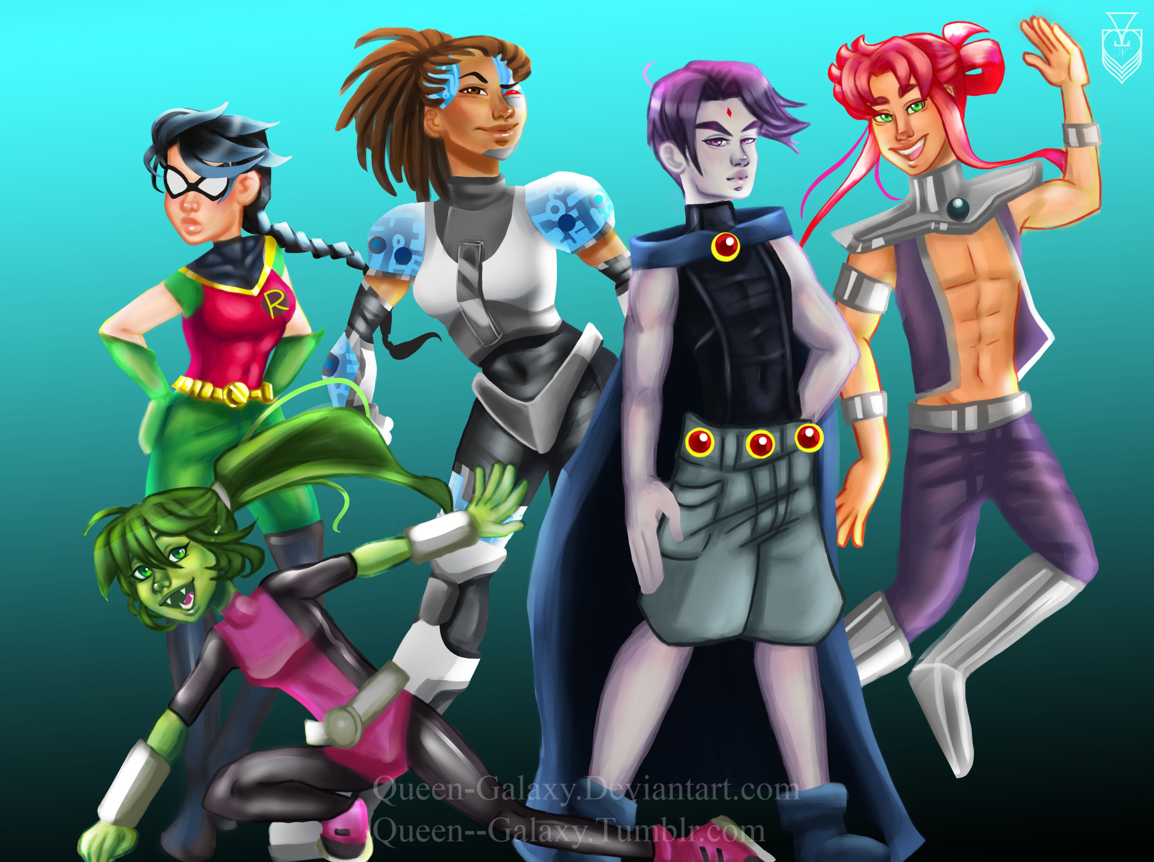 Teen Titans Gender Bender