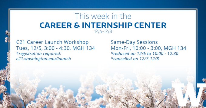 Career & Internship Center | University of Washington