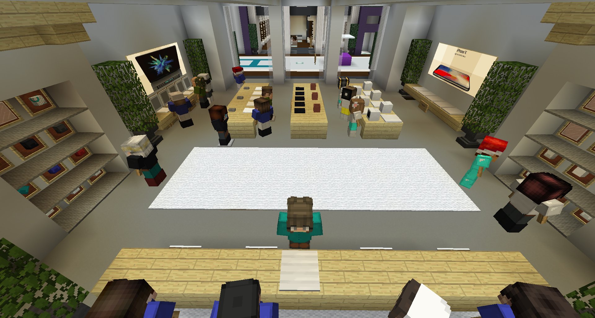 Minecraft Shopping Mall