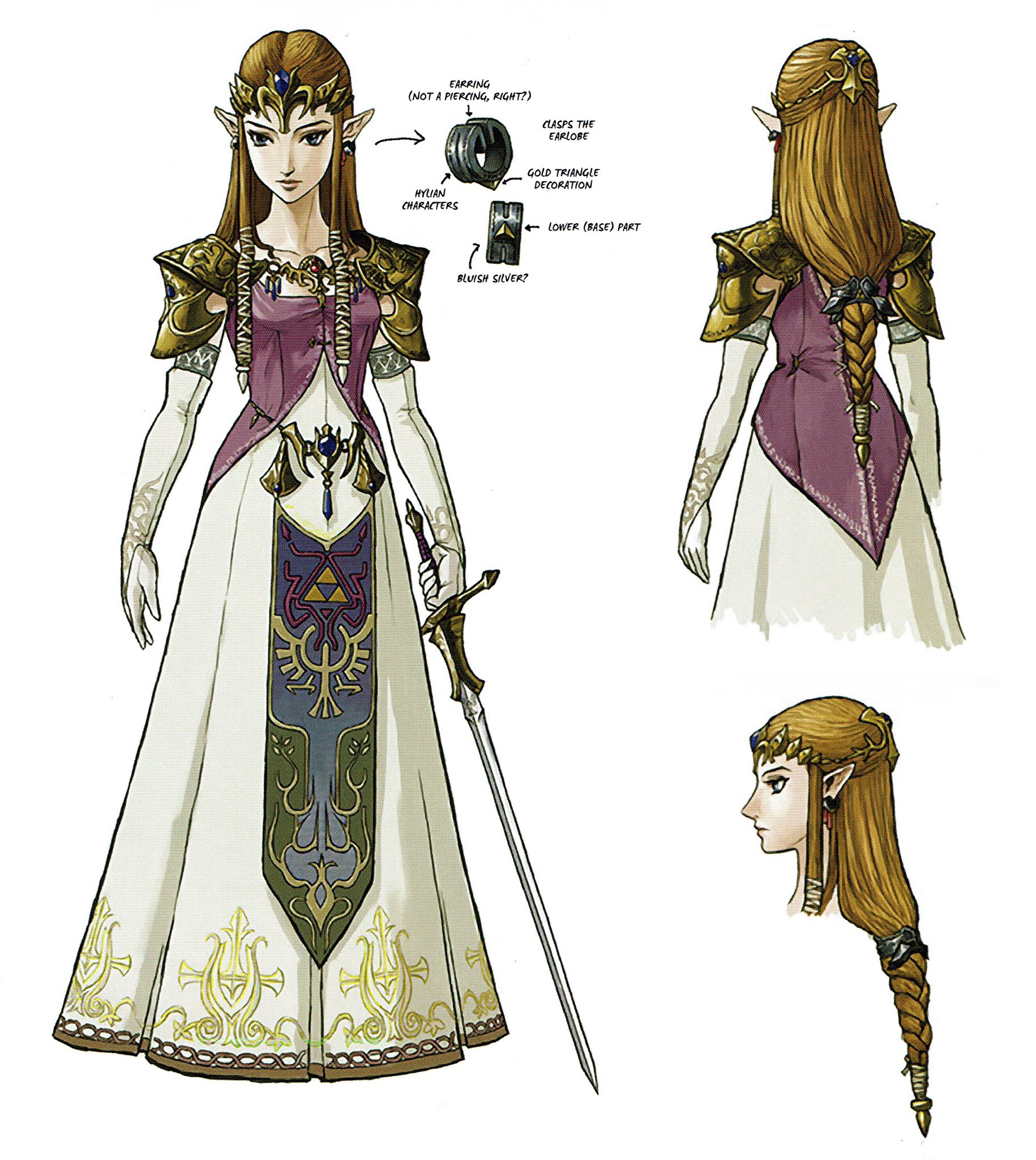 Sheik Twilight Princess Concept Art