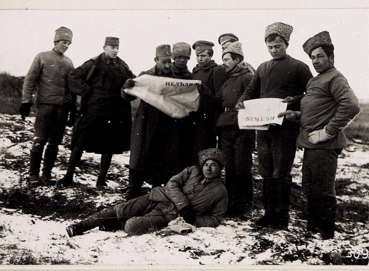 Ceasefire on Eastern Front of WW1, Russian and Austro-Hungarian ...