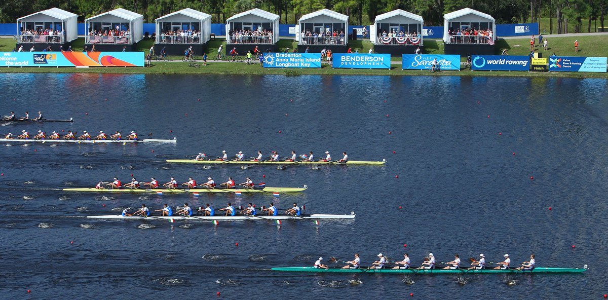 Rowing Race Finish
