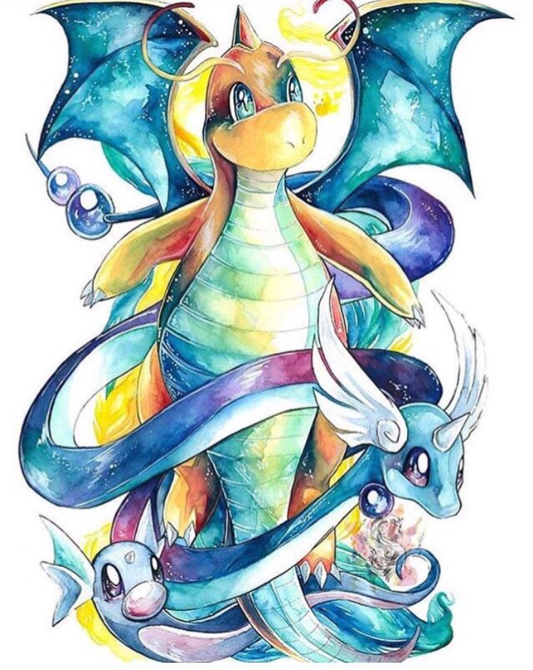 Pokemon Papercraft Templates Dragonite