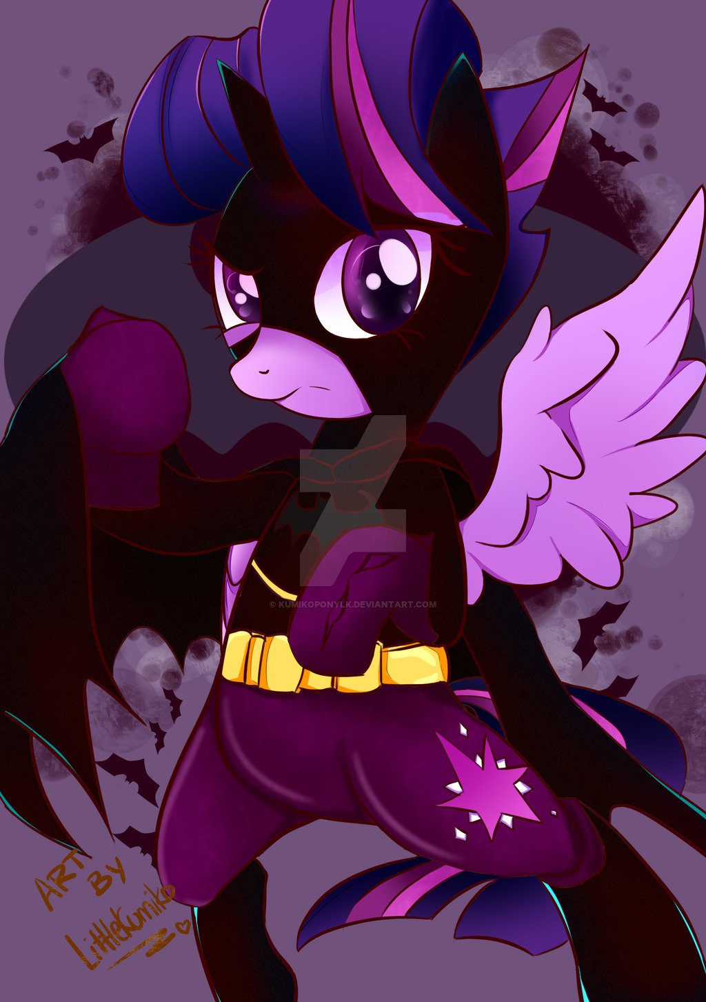 Batmare Fluttershy
