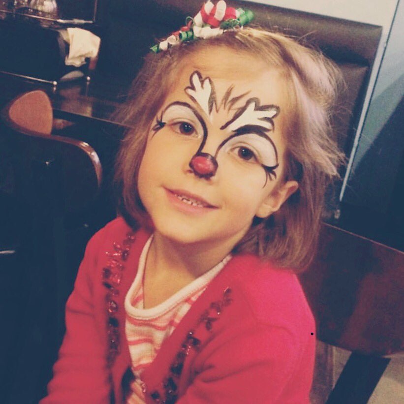 Cute Monkey Face Paint