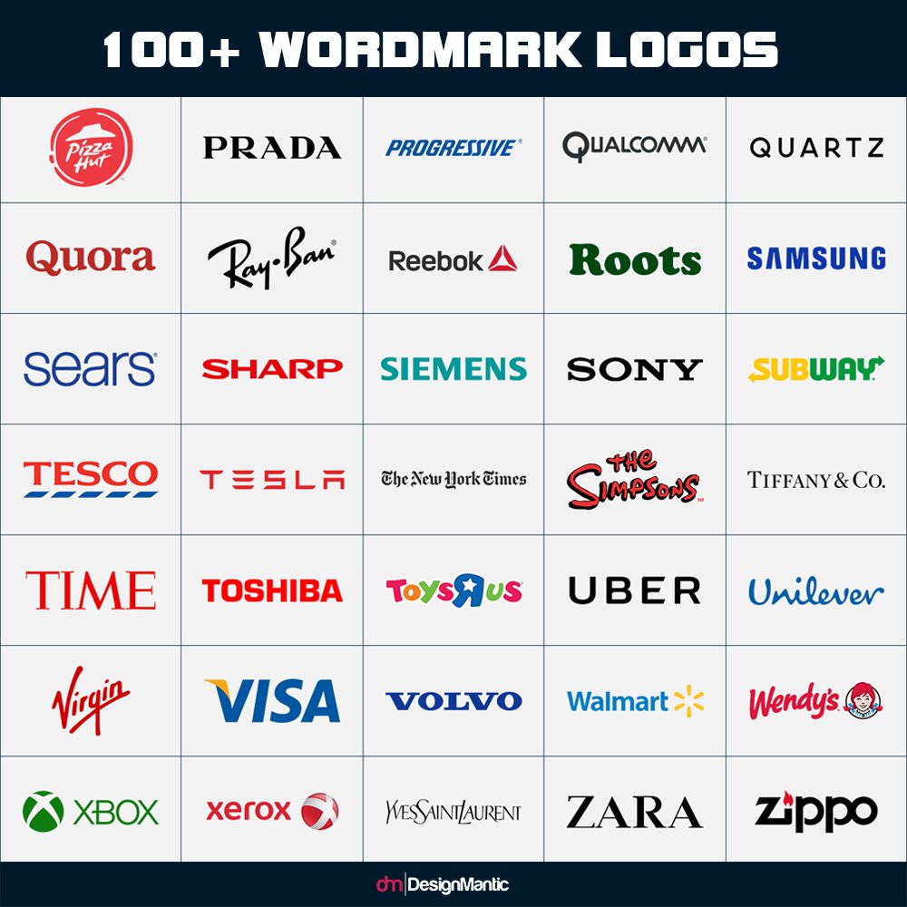 Best Wordmark Logo Wordmark Logos 2359+ Best Wordmark Logo Ideas.