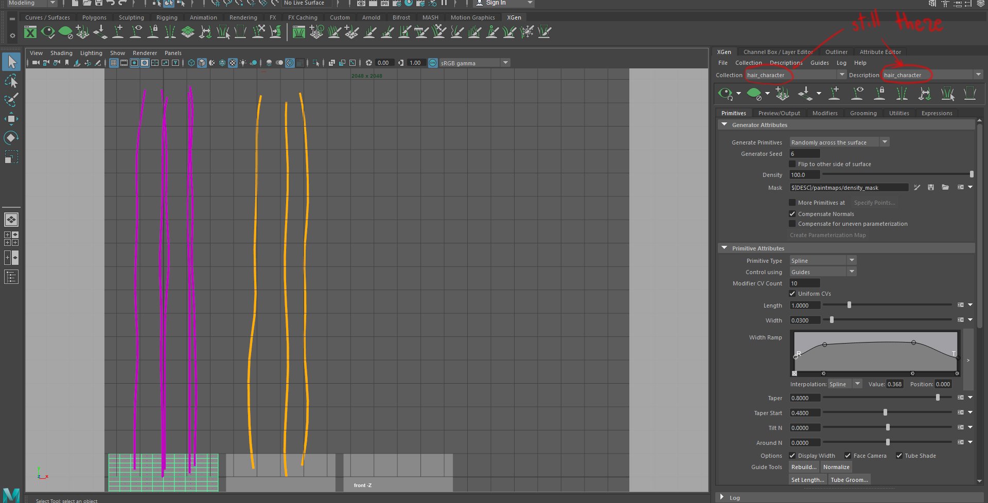 Jose Gonzalez on Twitter: "Help! Opened the Maya file I was working my xgen hair is gone ...