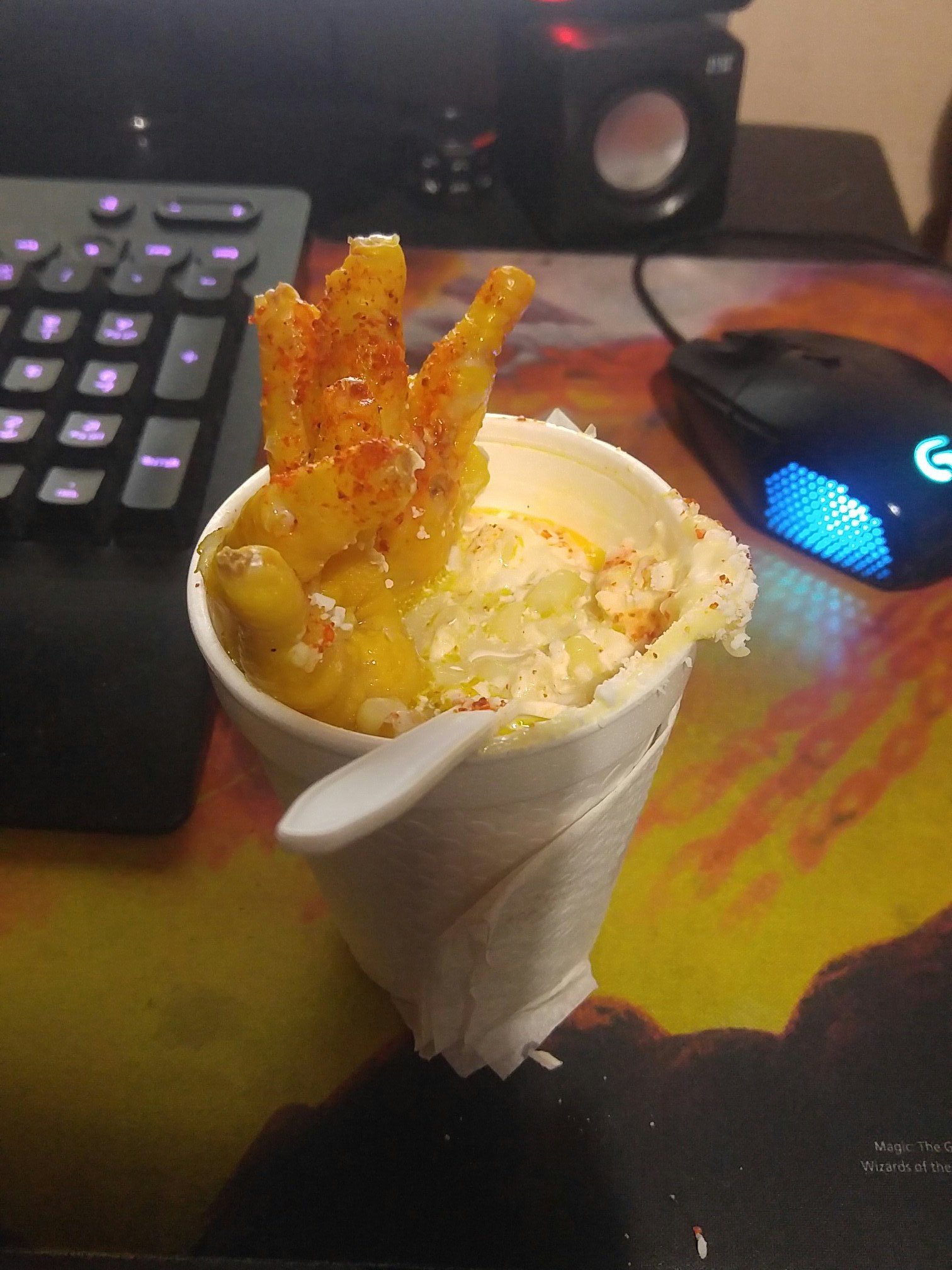 Esquites Com Patitas De Pollo Patitas De Pollo Con Esquites Menú