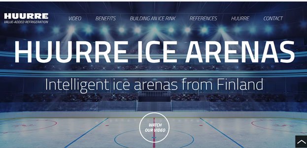 Huurre Technologies on Twitter: "Learn more about Huurre's ice arena expertise in new webpage ...
