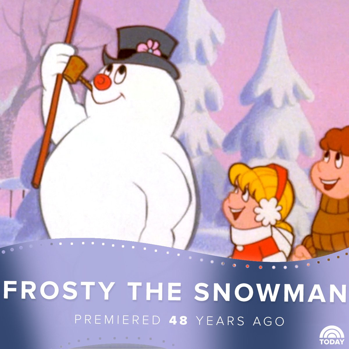 TODAY on Twitter: "Thumpity-thump thump! Frosty the Snowman premiered ...