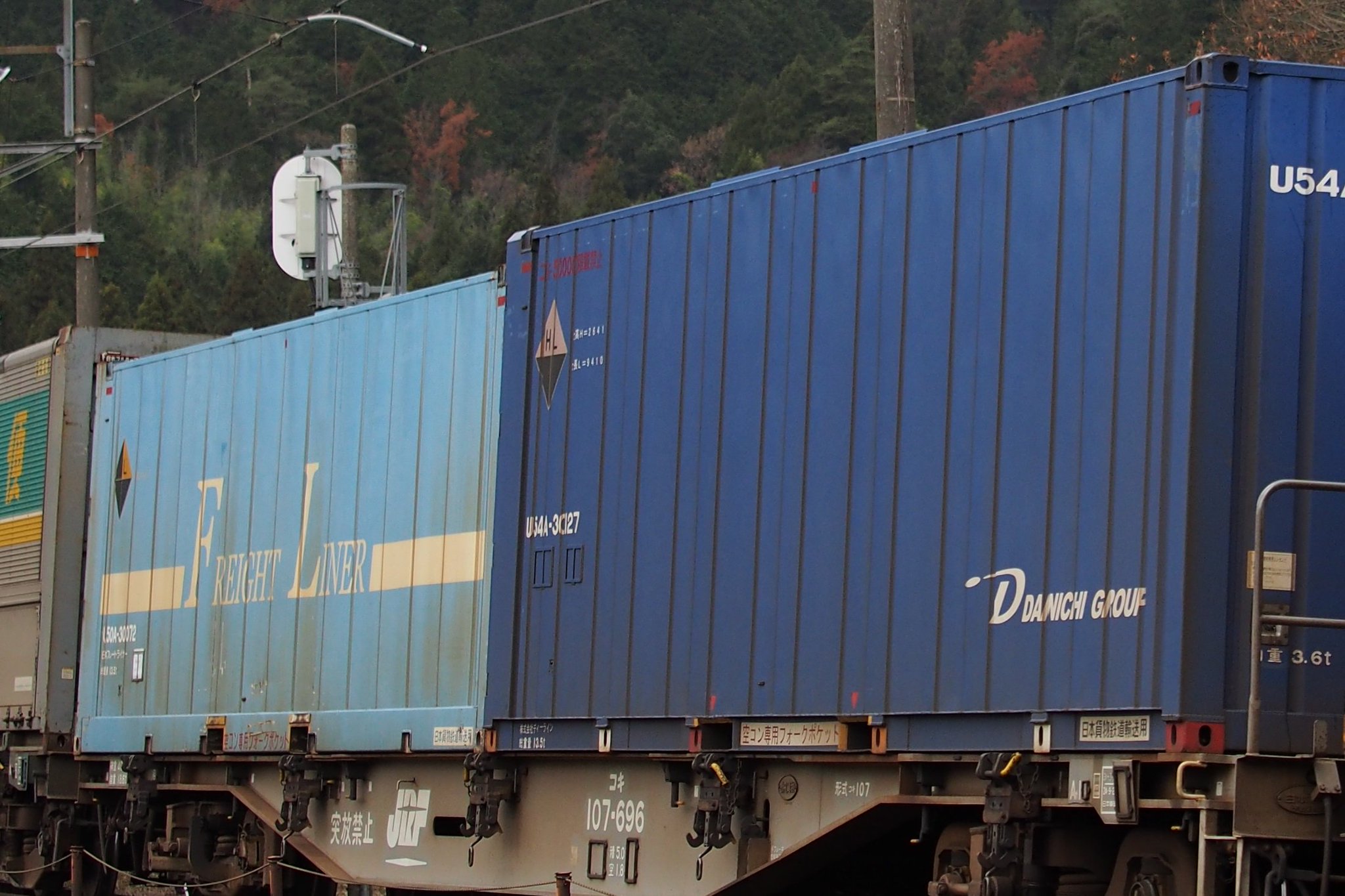 💀かきてつ💀お ん んはかいへいき on Twitter: "本日の1050レは、EF210-119による牽引。日本通運U46A-30100・30122、FL U50A-30014、ディーラ ...