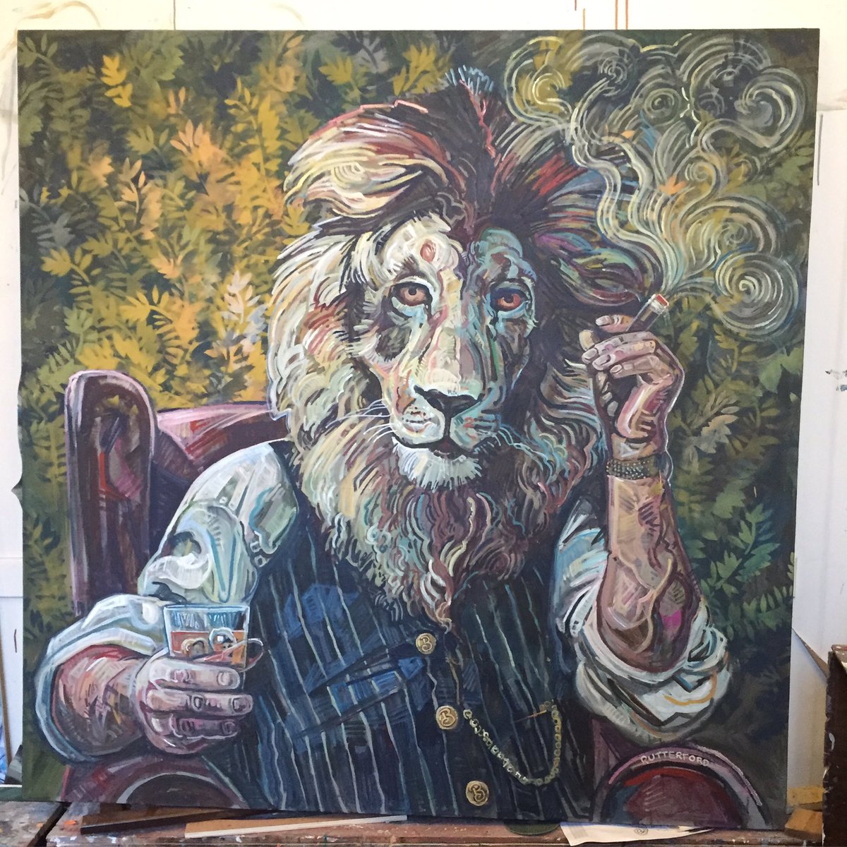 Lion Man Art
