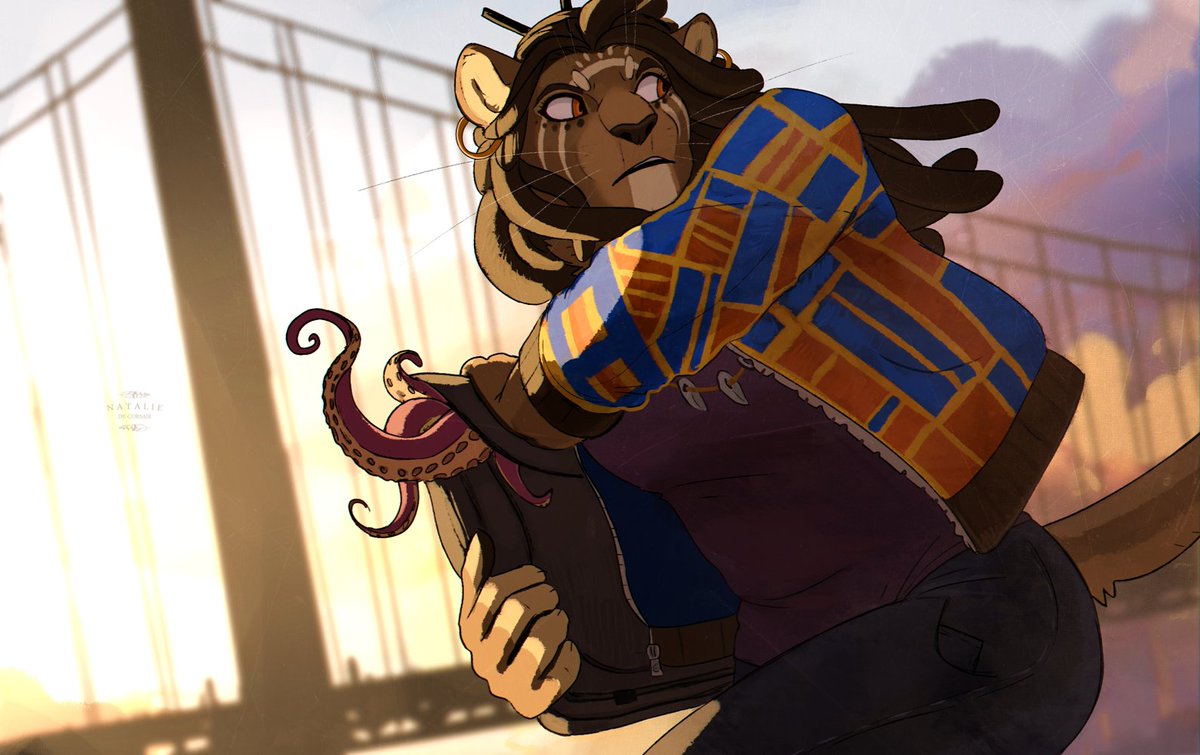Anthro Lioness