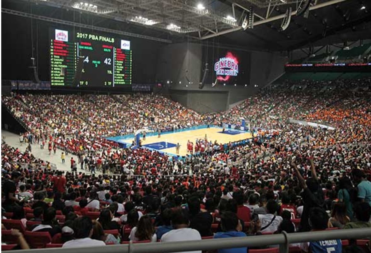 Philippine Stadium Inside