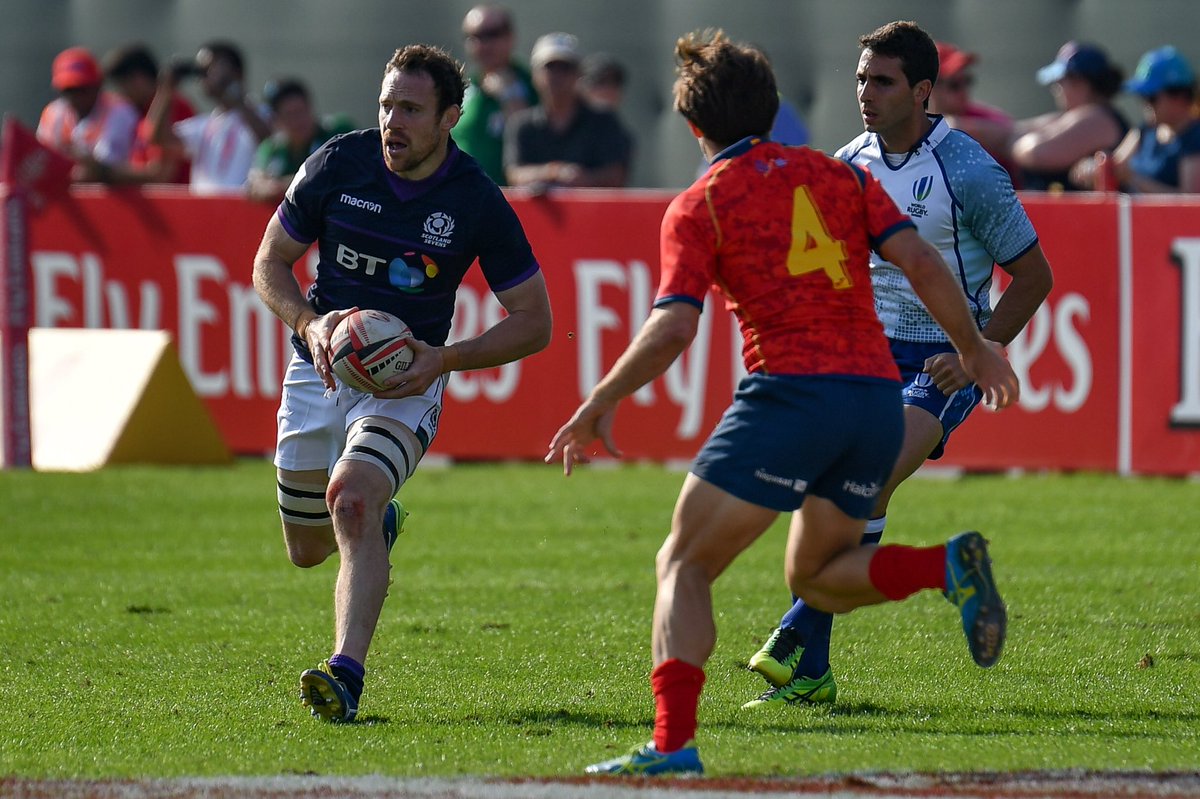 Leading his country out against Argentina in Cape Town this morning ...
