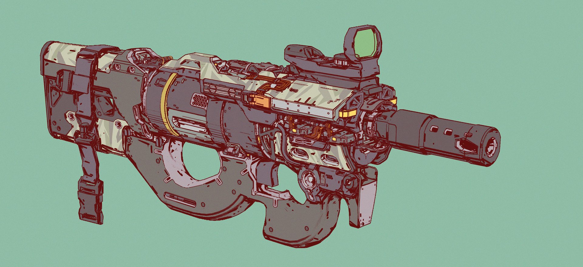 Gun Art Design