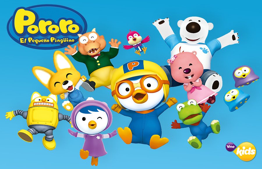 Hoy Pororo conoció a un nuevo amigo llamado croc, el cuál es un ...