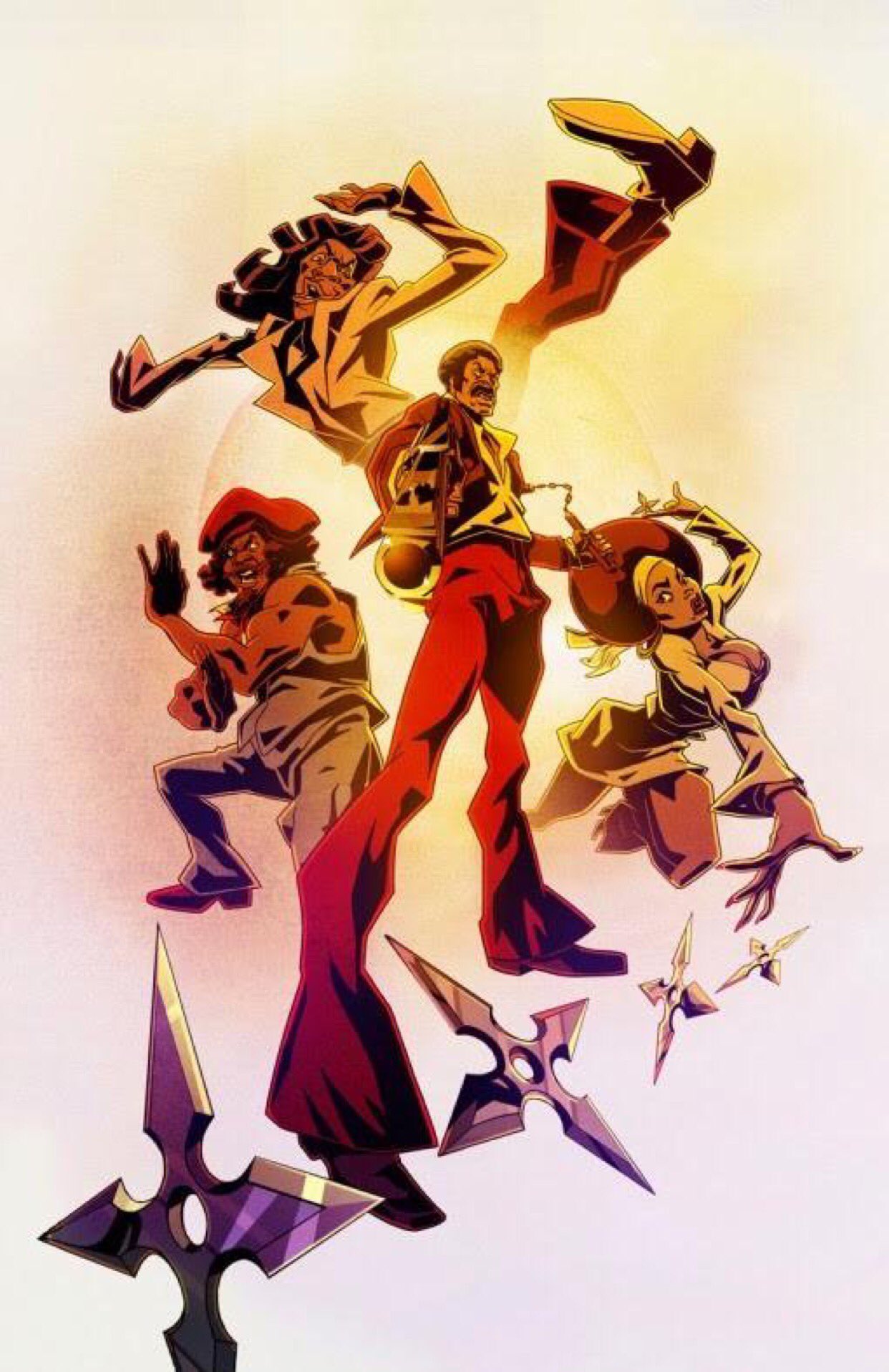 Black Dynamite Cartoon Wallpaper