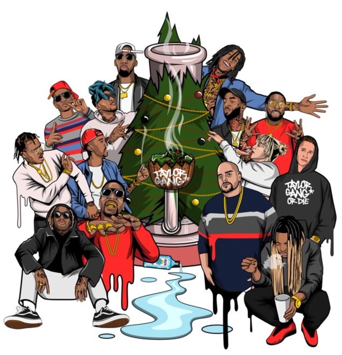 Taylor Gang Cartoon