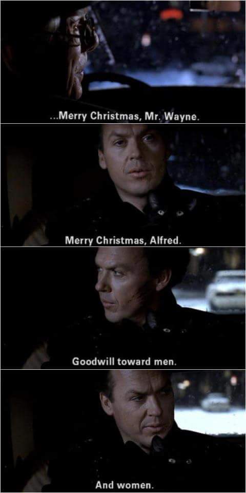 Batman Returns Merry Christmas