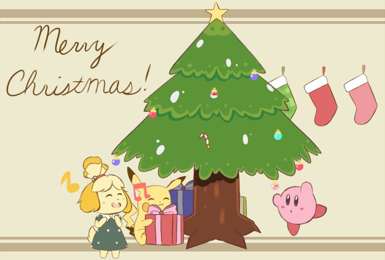 Nintendo Christmas Card