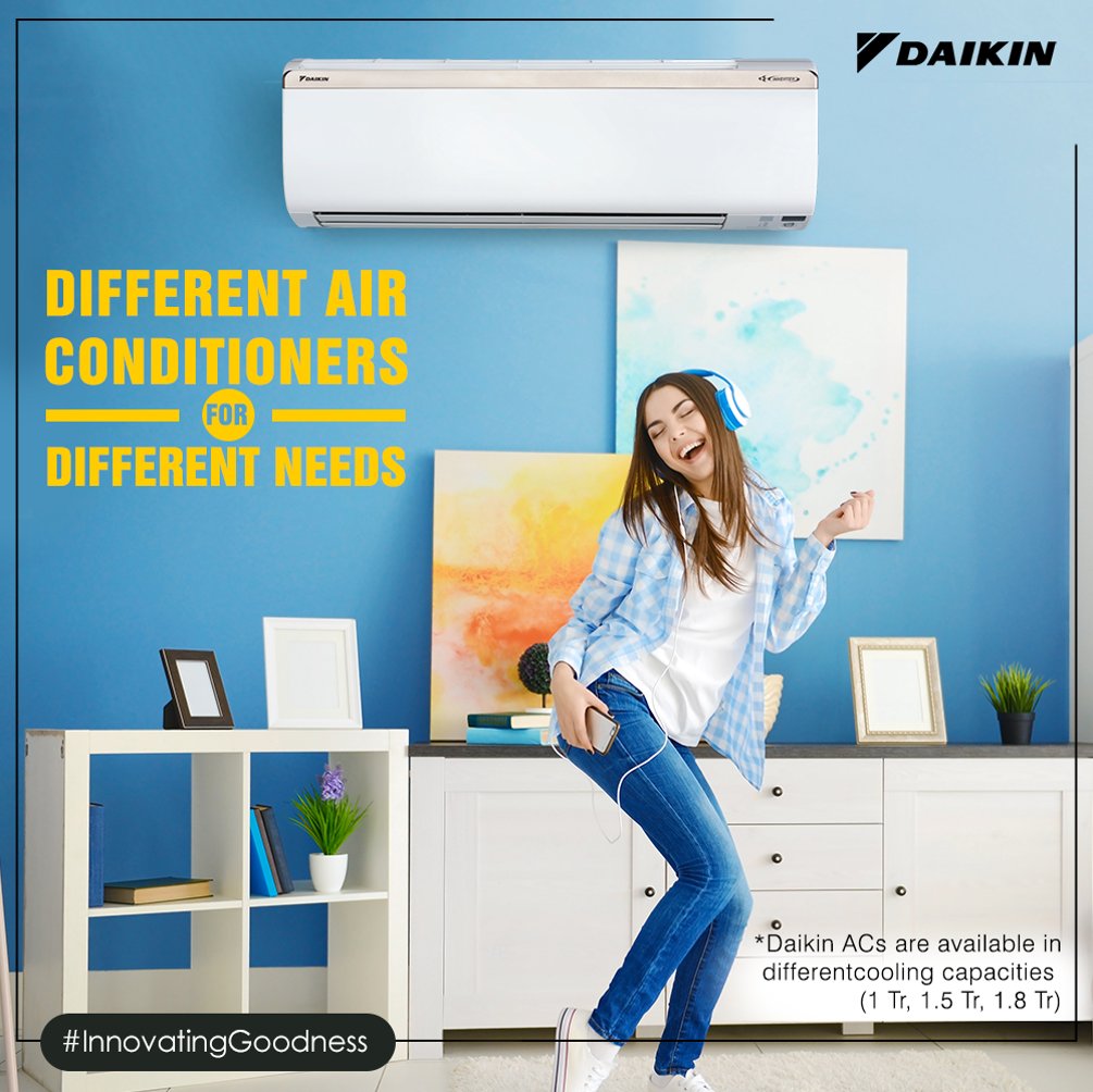 Daikin Air Conditioner Advertisement