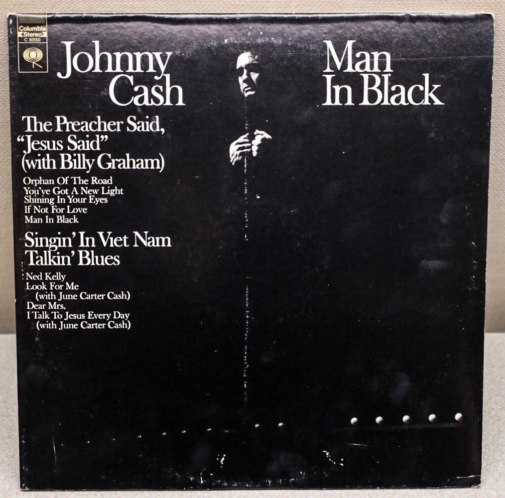 Johnny Cash Man In Black Album