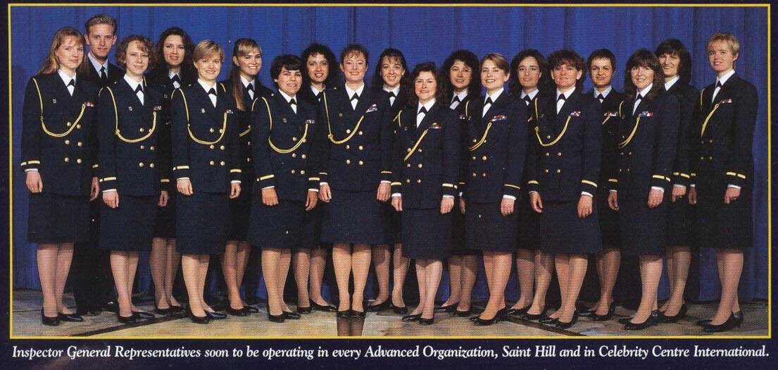 David Miscavige Uniform