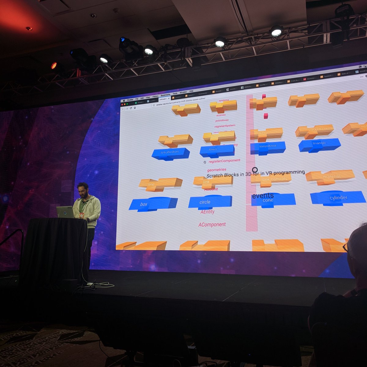 GitHub - Utopiah/aframe-inVR-blocks-based-editor: Editing VR content while being in VR using the ...
