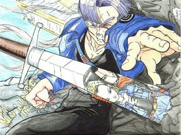 Android 18 Vs Trunks