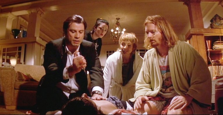 Uma Thurman Pulp Fiction Needle