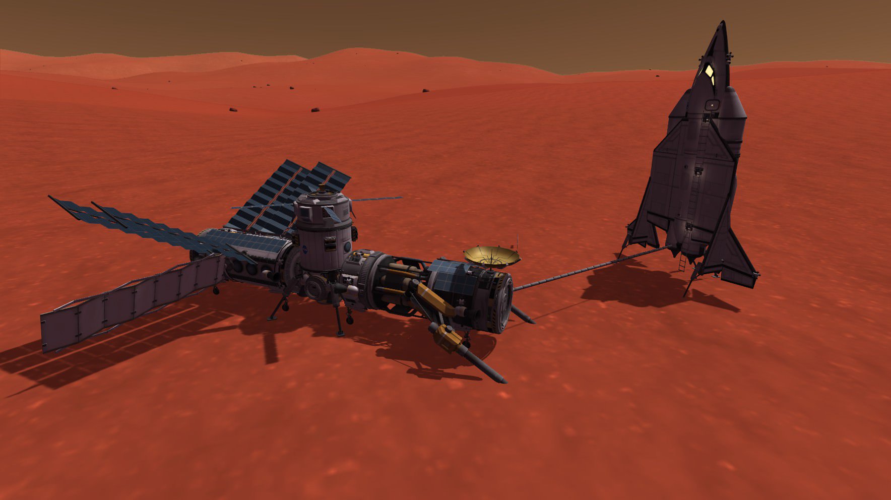 Kerbal Space Program Duna Base