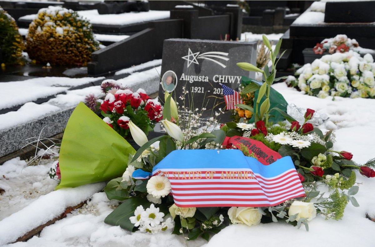 Chargé Lussenhop paid his respects & honored the legacy to WWII Belgian ...