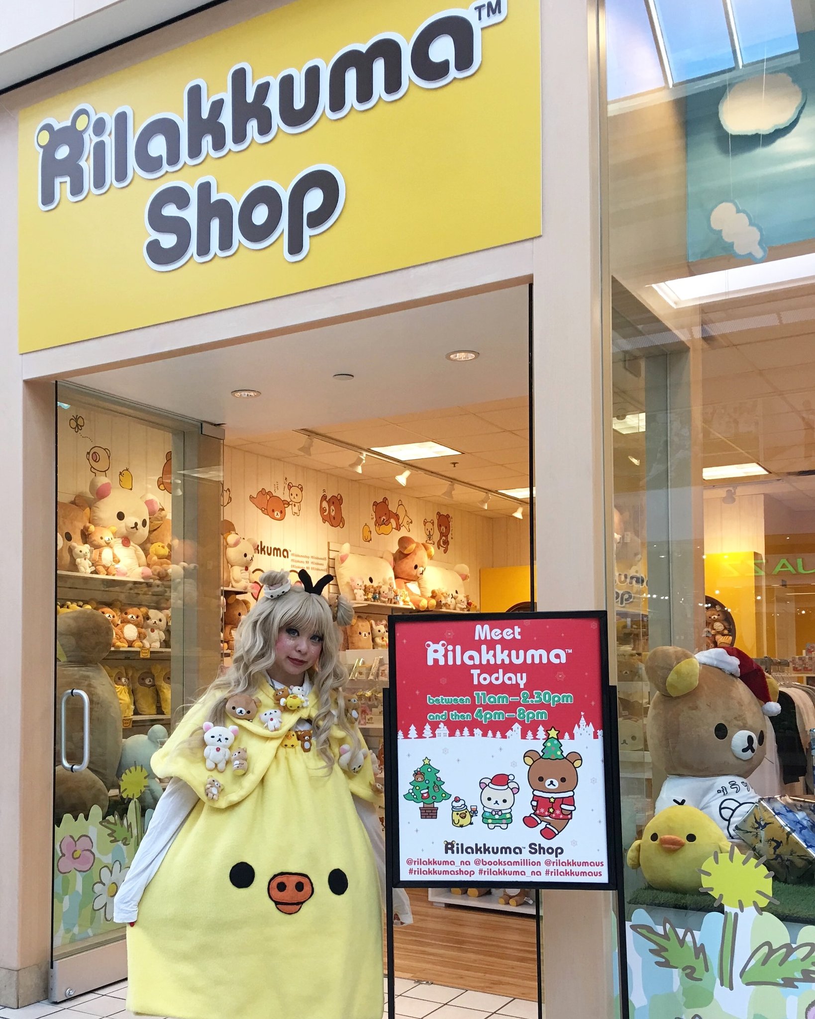Rilakkuma US on Twitter: "Don't forget to come to the meet and greet Rilakkuma at the # ...