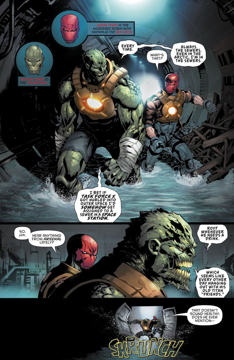 Killer Croc Vs Robin