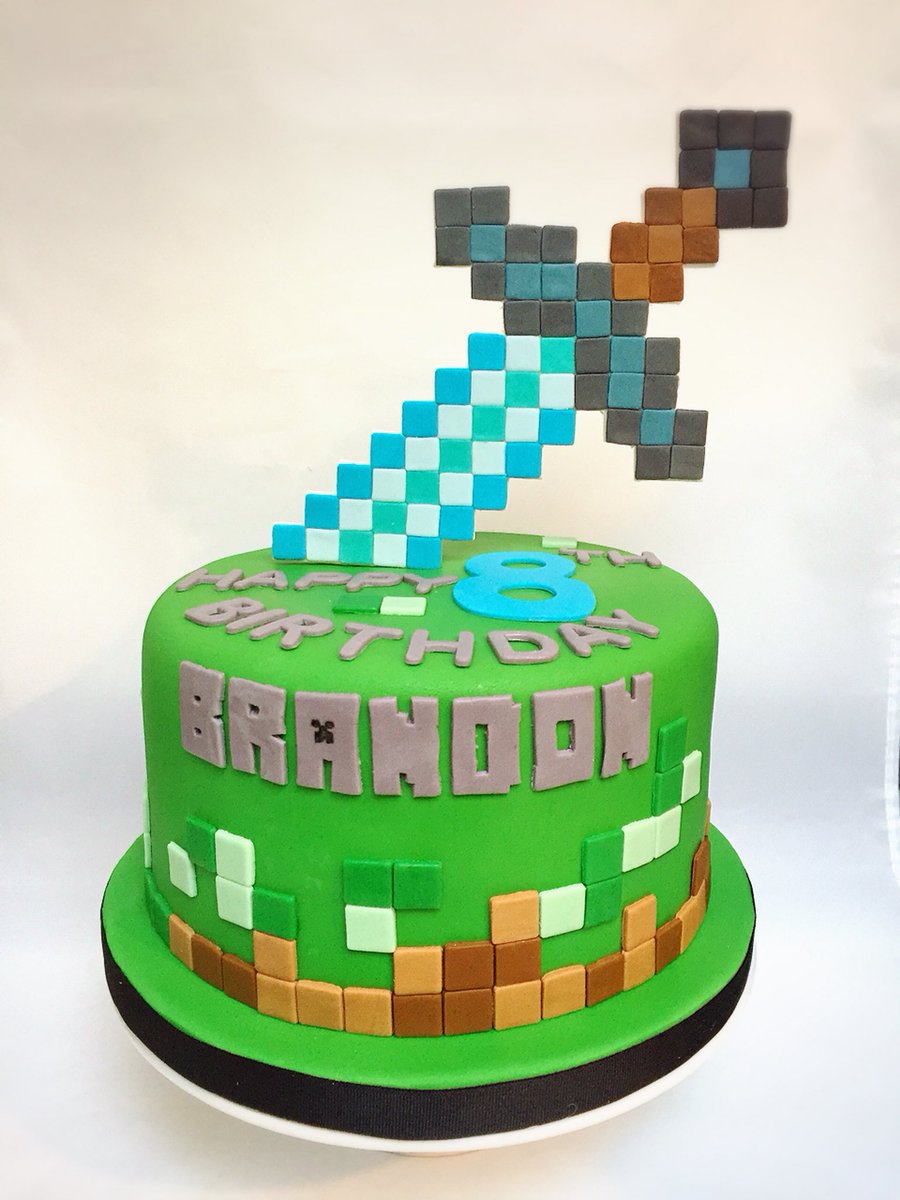 Minecraft Sword Cake Ideas