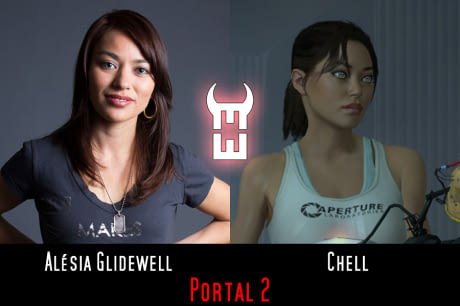 Chell Portal 2 Face