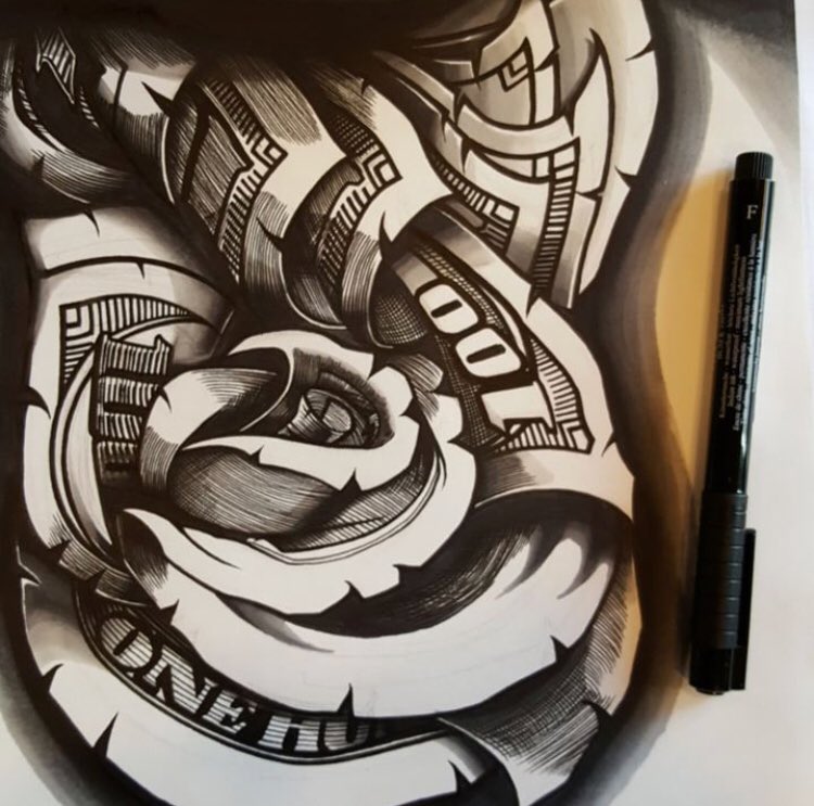 Og Abel Money Rose OGABEL OG ABEL Money Rose Hundred Dollar Hands