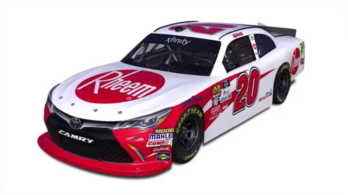 2018 Rheem paint schemes for the 20 JGR Xfinity team : r/NASCAR