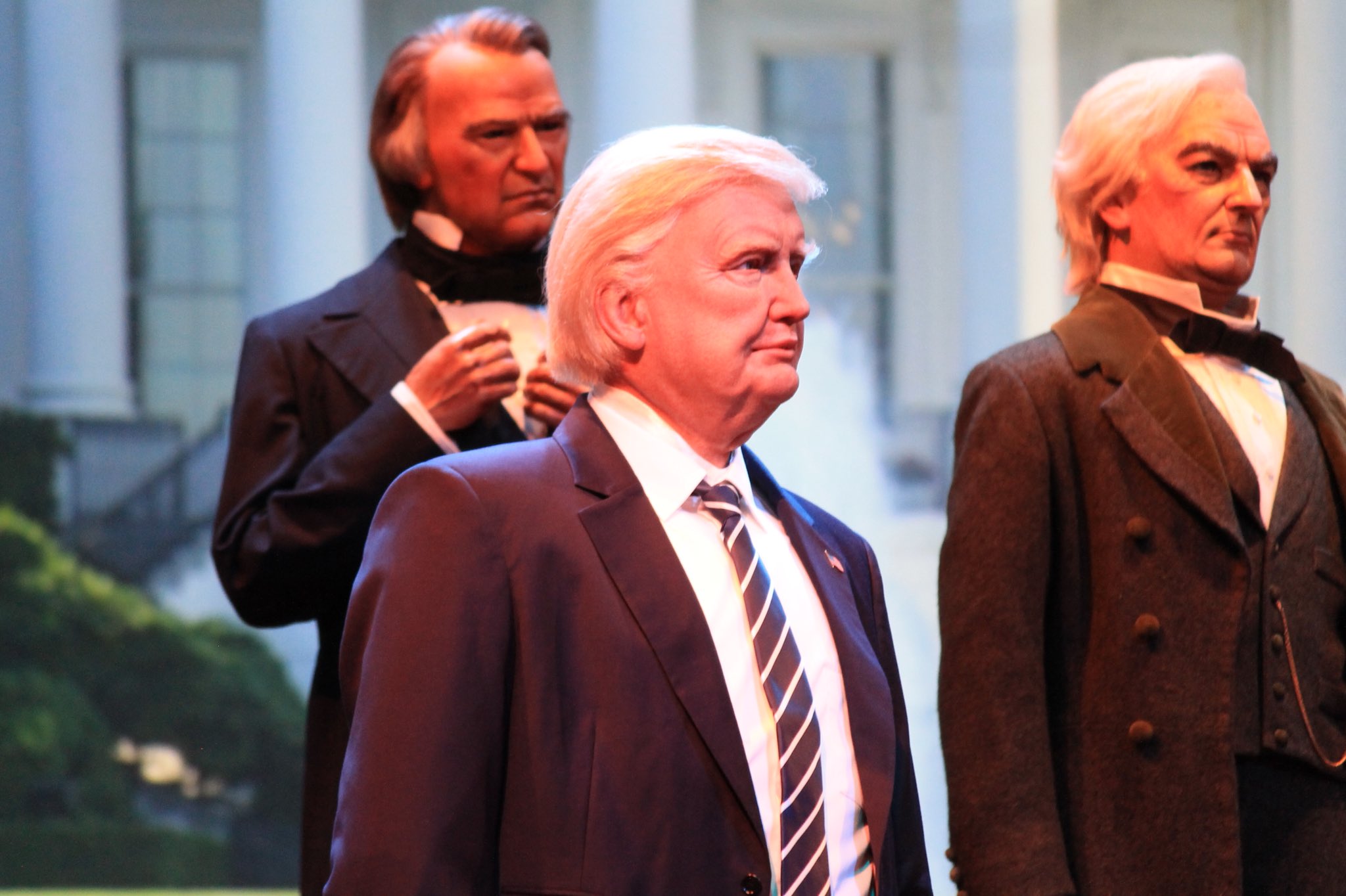 Donald Trump Disney Hall Of Presidents animatronic | TCG | The Chicago ...