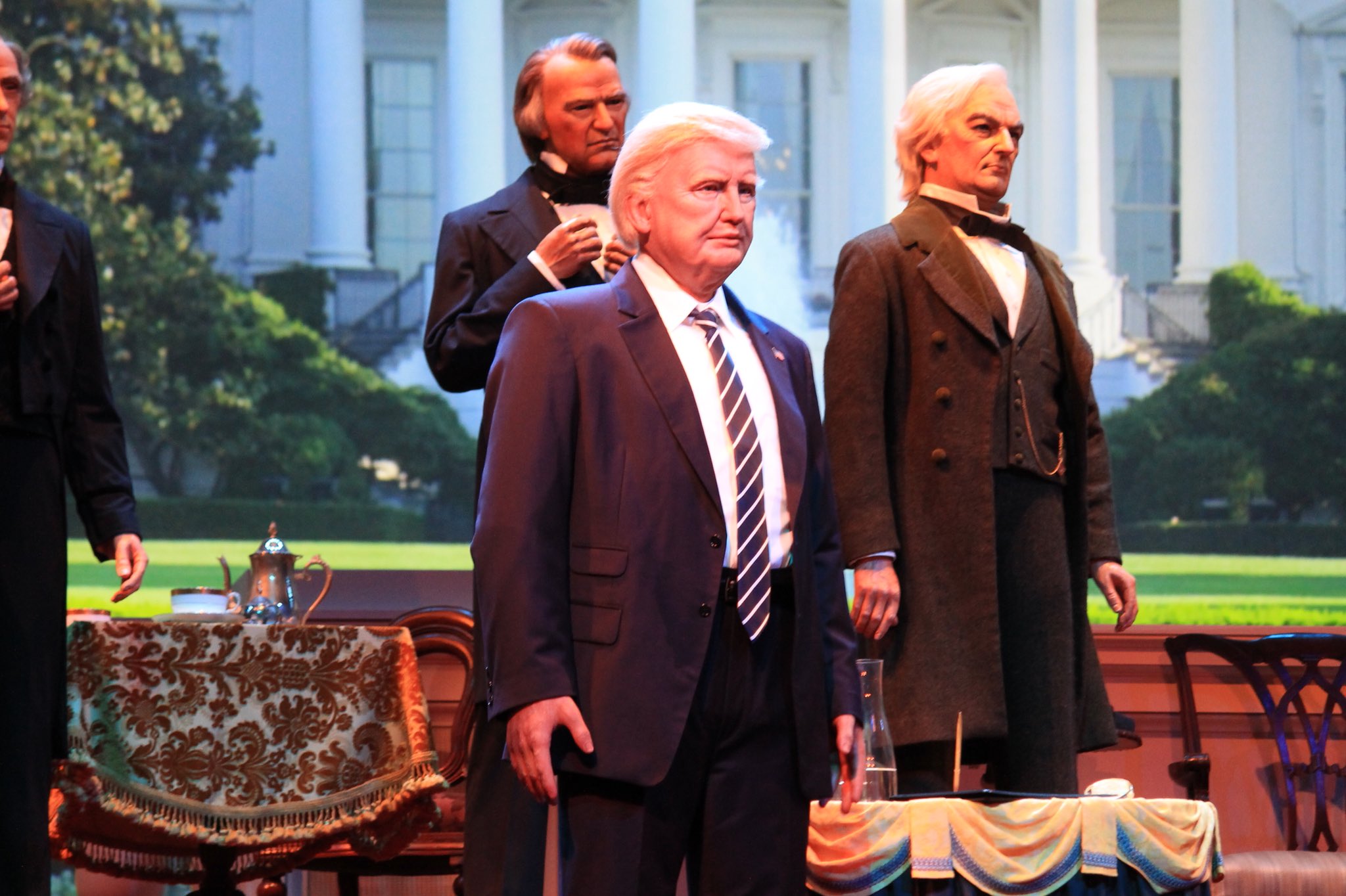 Donald Trump Disney Hall Of Presidents animatronic | TCG | The Chicago ...