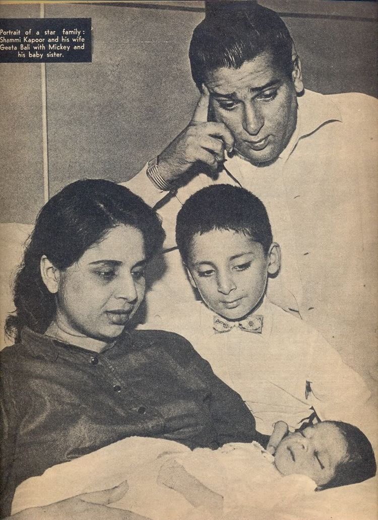 Shammi Kapoor Family Photo