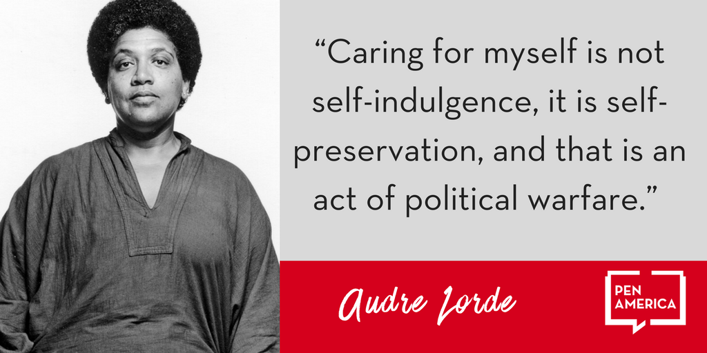 Audre Lorde Caring For Myself