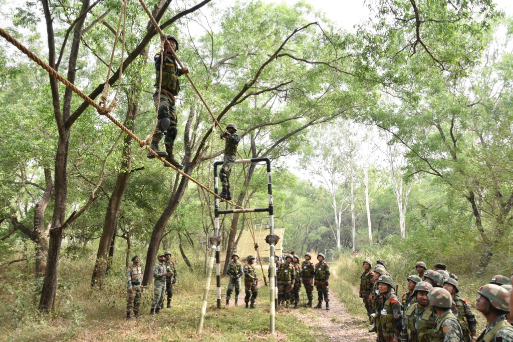 Indian Army Obstacle Course