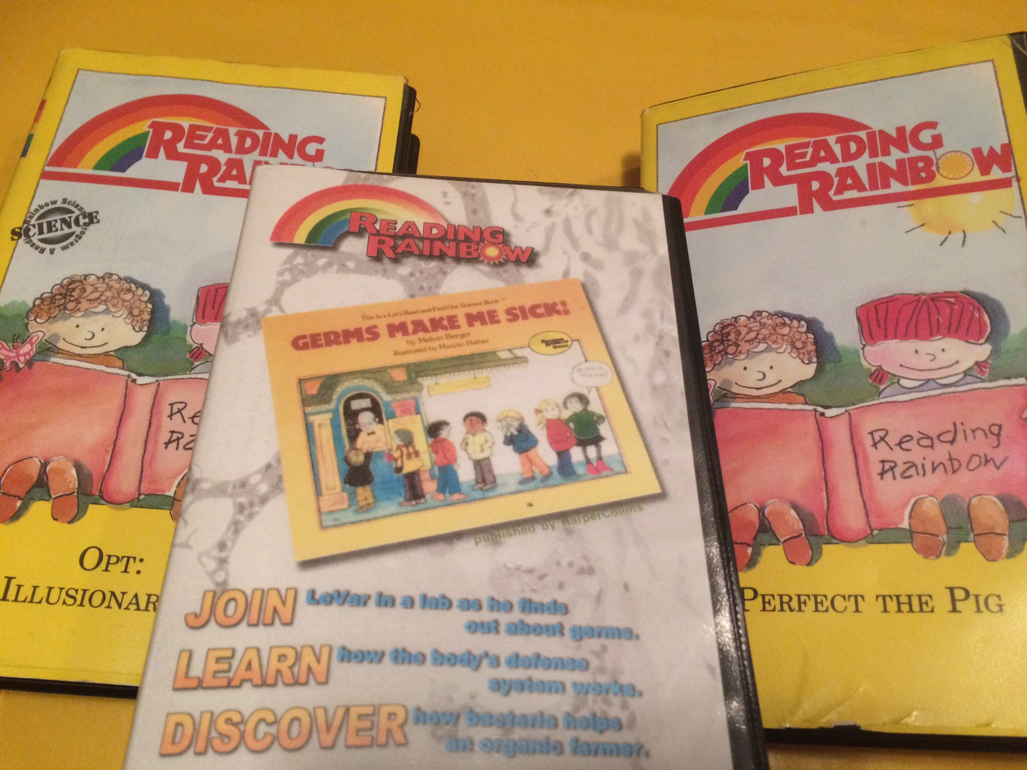 Reading Rainbow Vhs