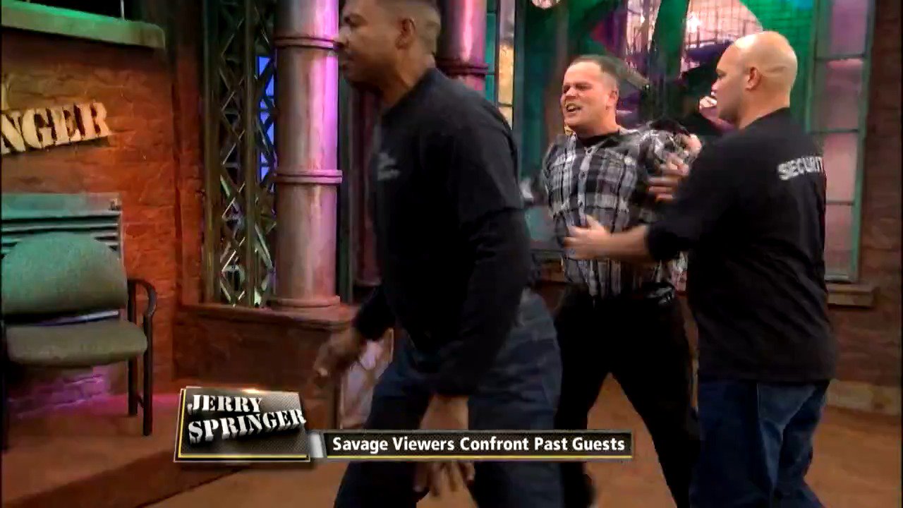 Jerry Springer Fight